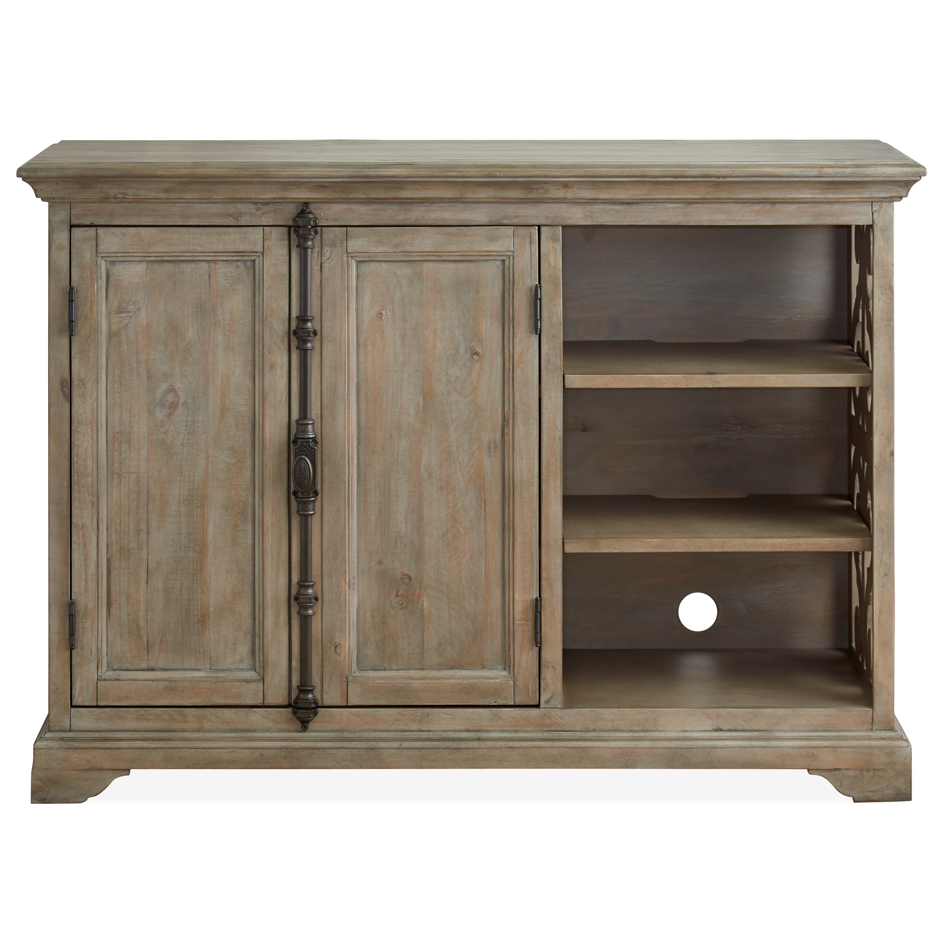Magnussen Home Tinley Park Relaxed Vintage Printer Stand Credenza with ... Magnussen Home Tinley Park Relaxed Vintage Printer Stand Credenza with ...